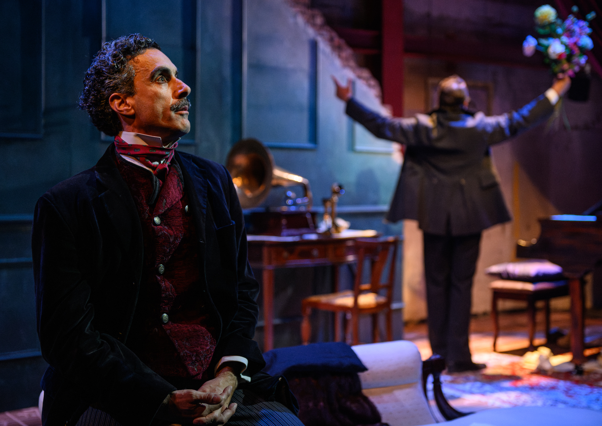 That Bastard, Puccini!, Park Theatre review - inventive comic staging ...