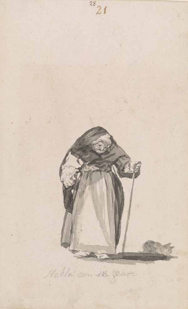 Goya: The Witches and Old Women Album, Courtauld Gallery | The Arts Desk