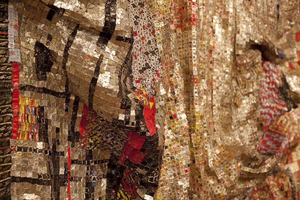 El Anatsui: Behind the Red Moon, Tate Modern review - glorious ...