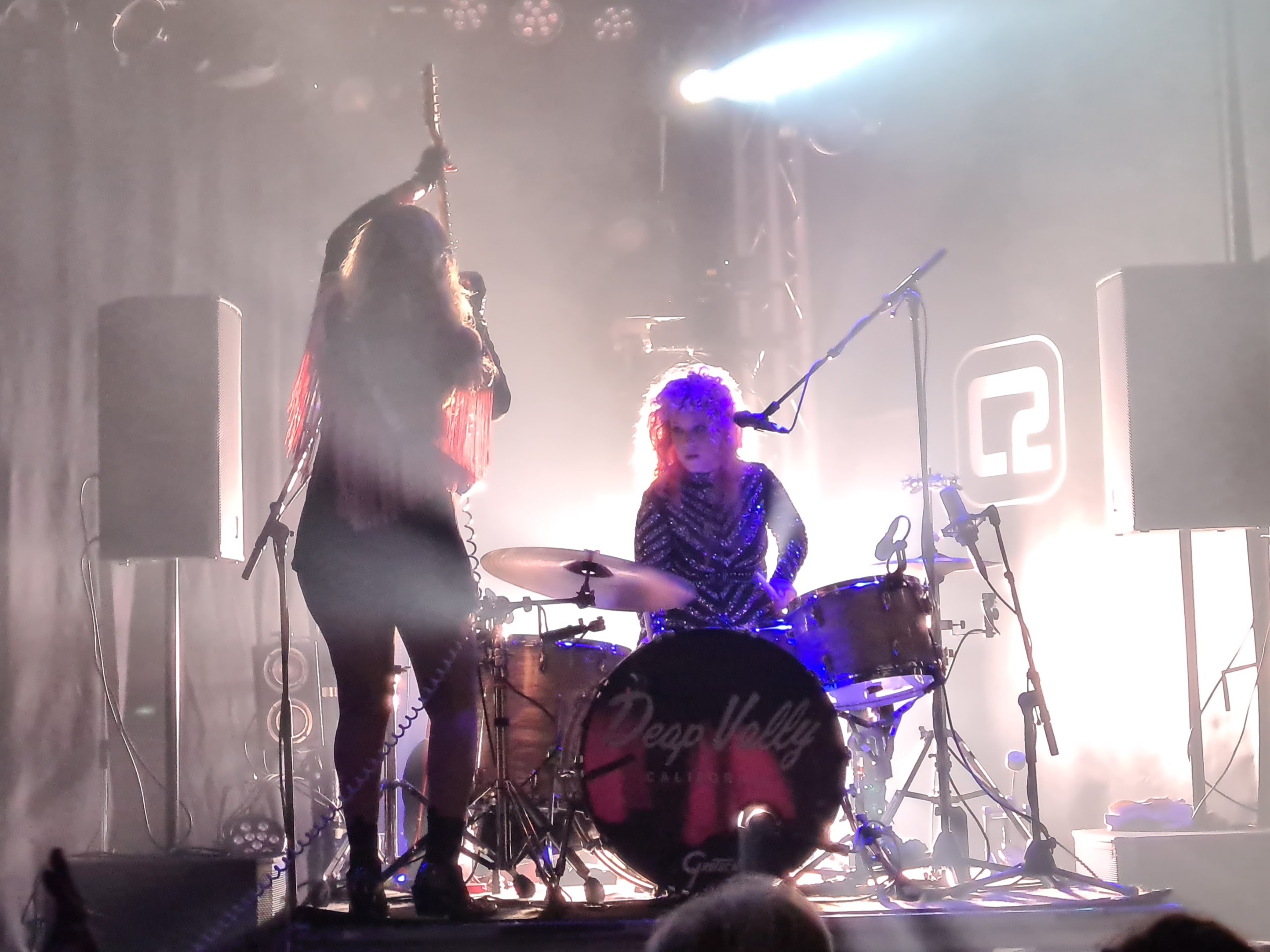 Deap Vally, Concorde 2, Brighton review - final blow-out before the rockin' duo quit