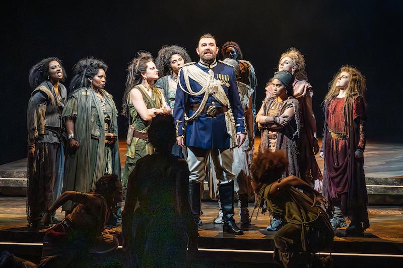 Bacchae, National Theatre review - cheeky, uneven version of Euripides ...